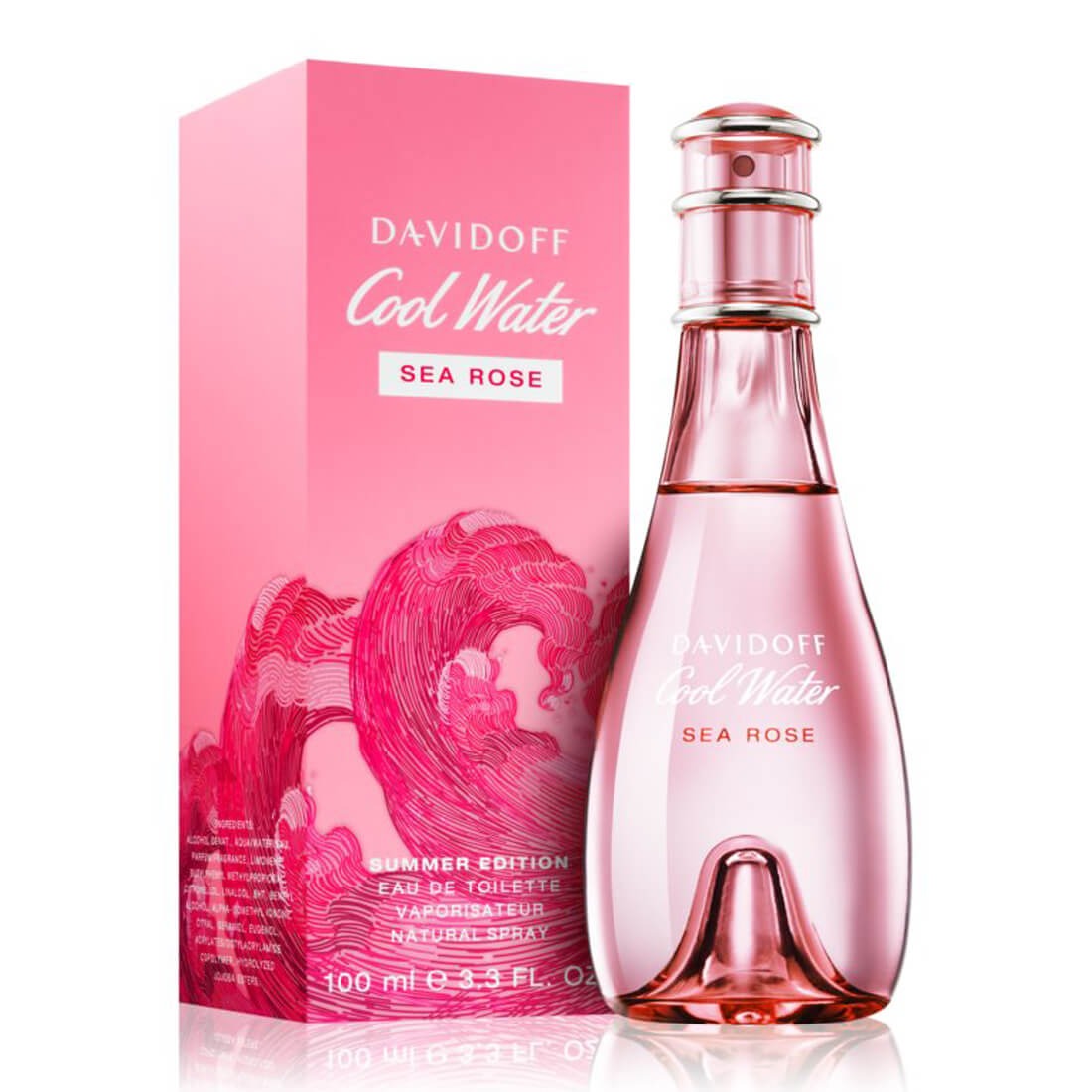 Davidoff Cool Water Sea Rose Summer Edition EDT – Soft & Floral